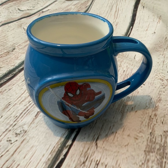 Marvel | Dining | Marvel Blue Spiderman Coffee Mug | Poshmark